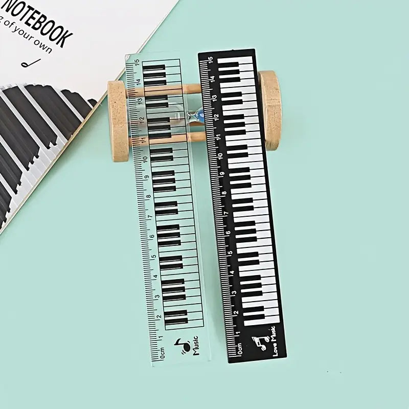 15cm Piano Keys Ruler